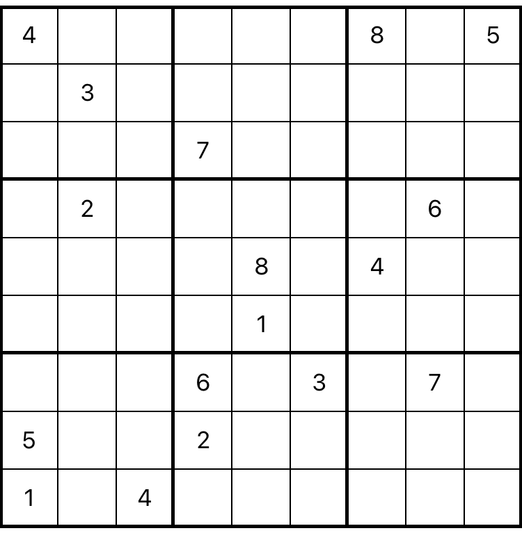 How To Solve Any Sudoku Puzzle In One Second Bdunagan